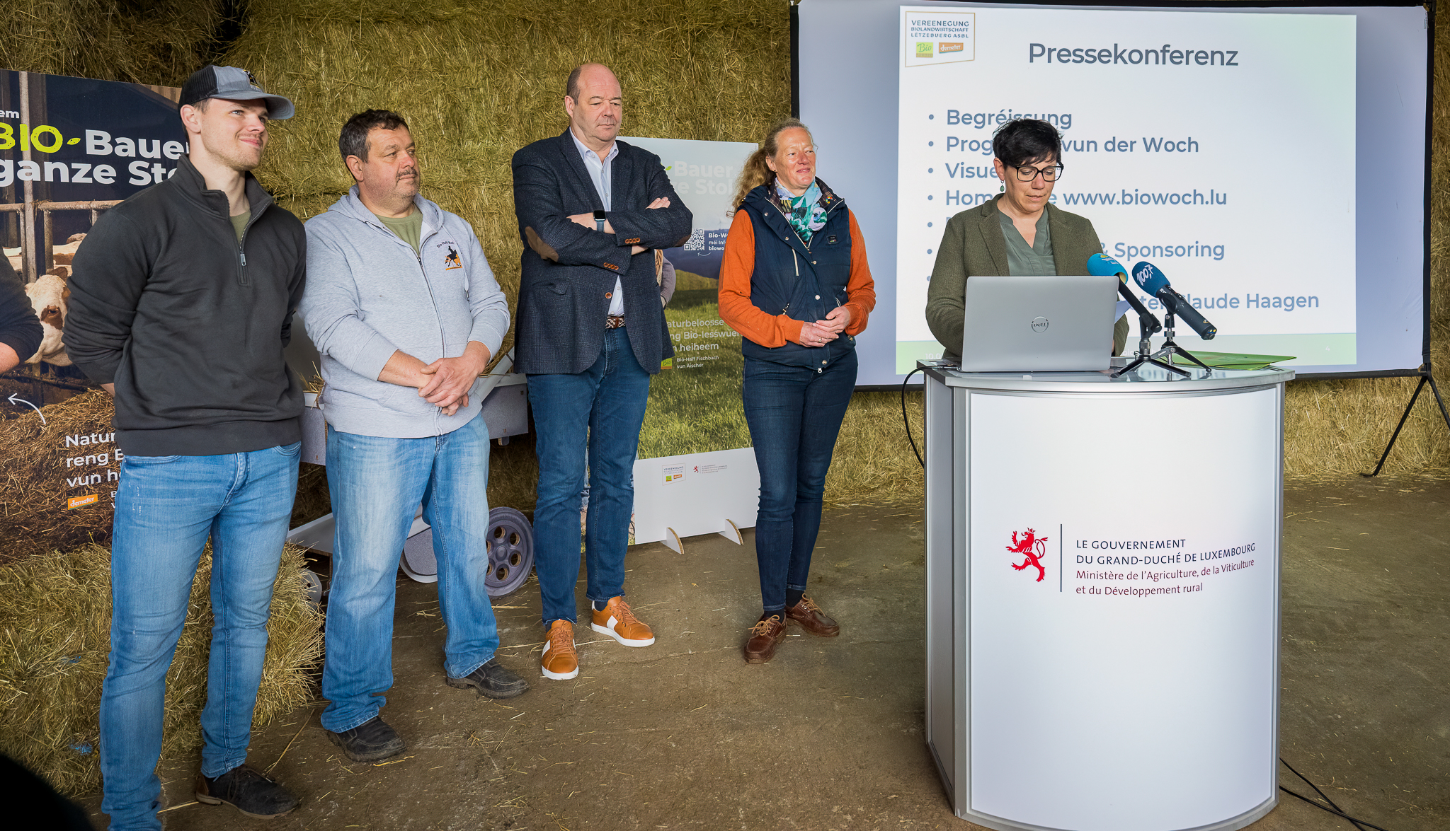 Présentation Bio-Woch - Landwirtschaftsportal - Luxembourg